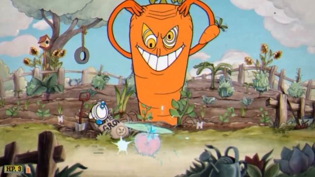 прохождение Cuphead на А (овощебанда)