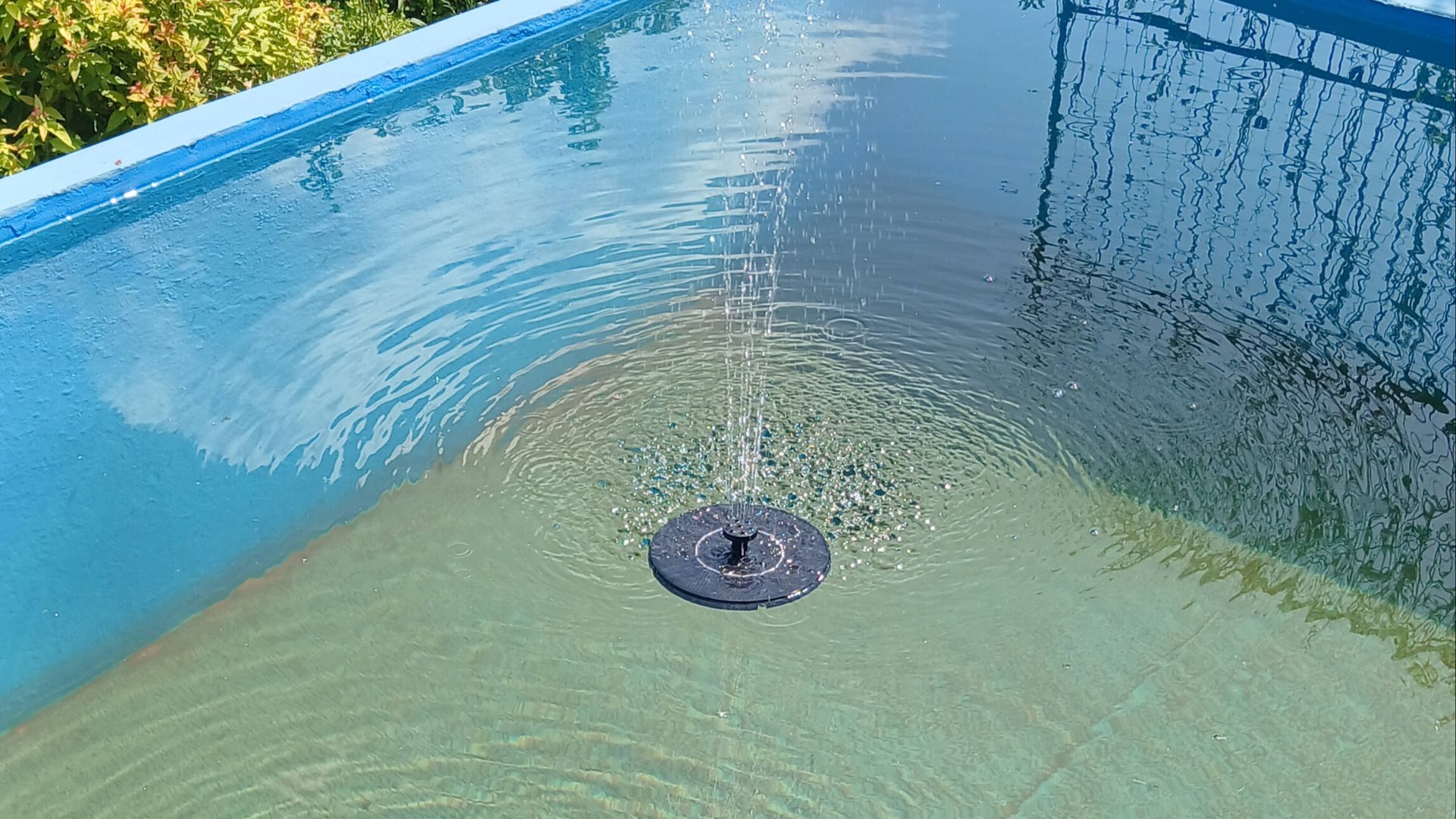 Солнечный фонтанчик