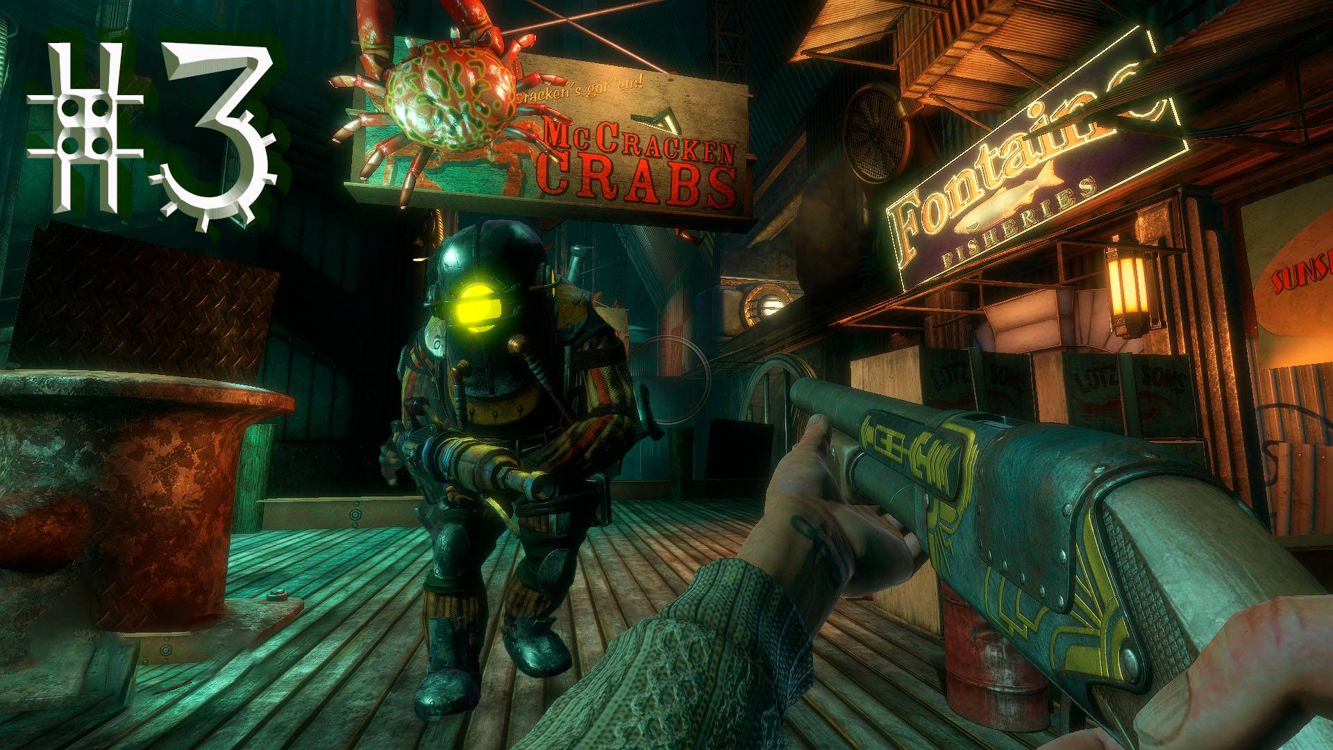 #Bioshock ( #3 Серия. #Дары_Нептуна #Логово_контрабандистов )