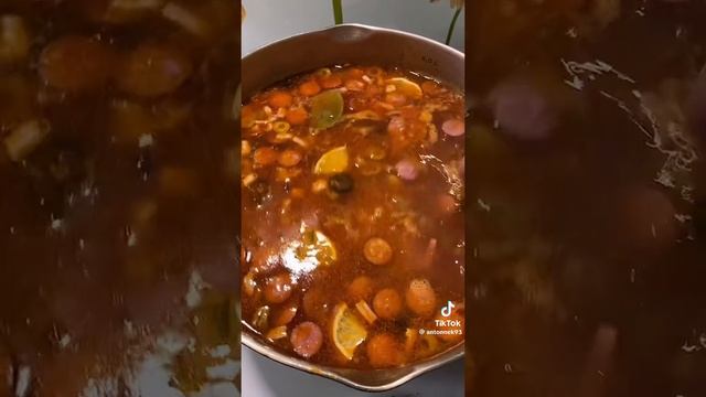 Солянка из копченостей