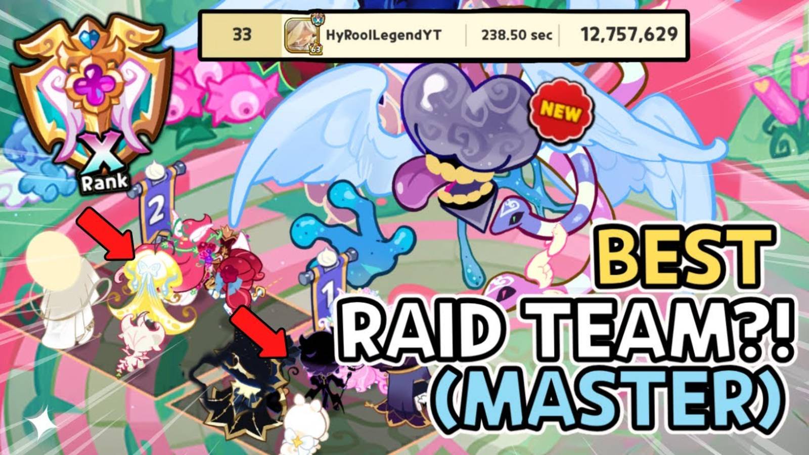 BEST Team to Clear KEY TO THE HEART Master Mode! Beast Raid Guide
