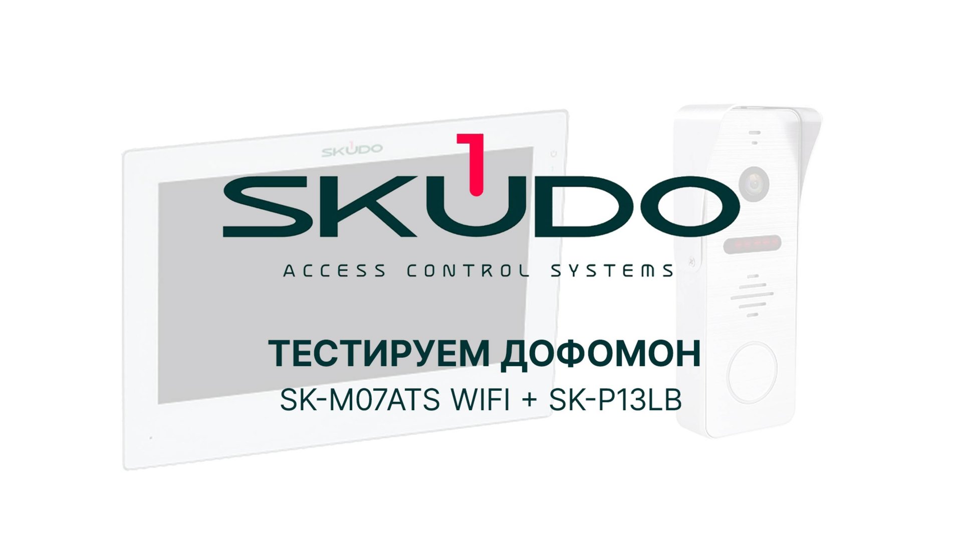 SKUDO | ТЕСТ ДОМОФОНА