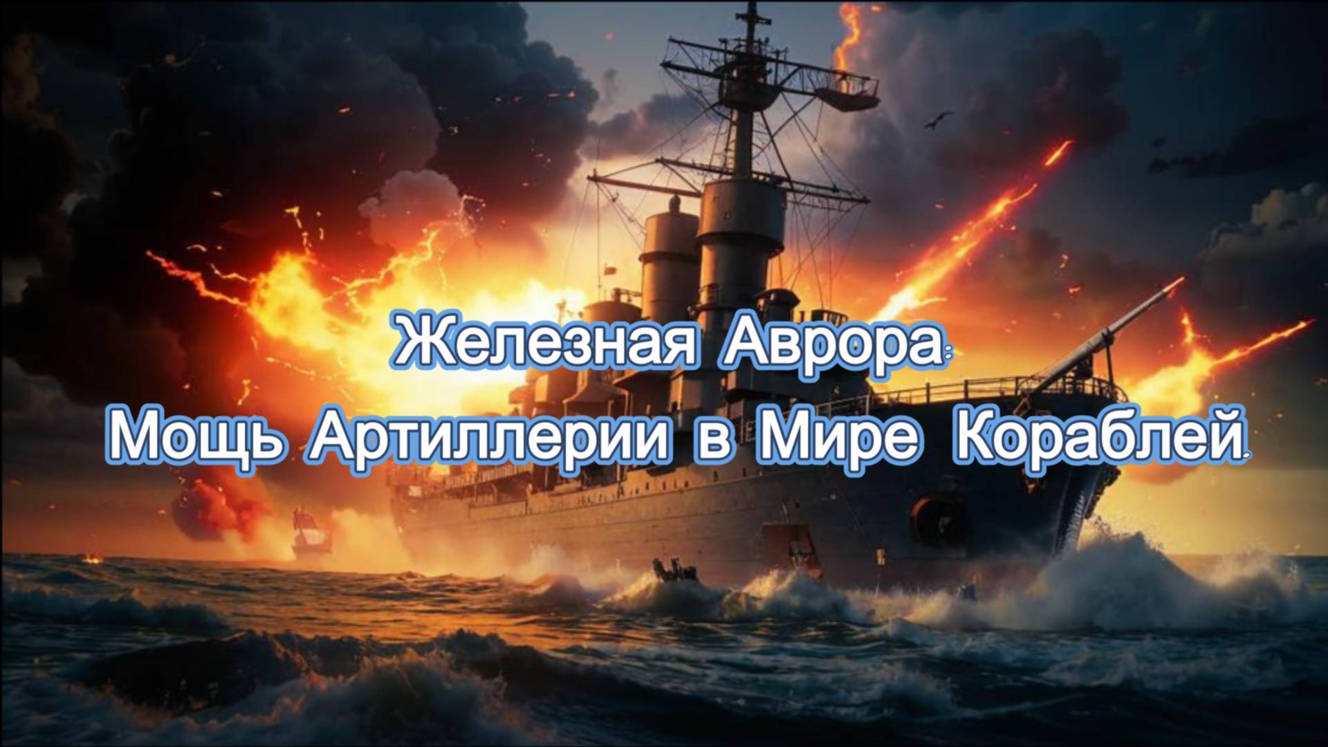 Железная Аврора. Мощь Артиллерии в Мире Кораблей.