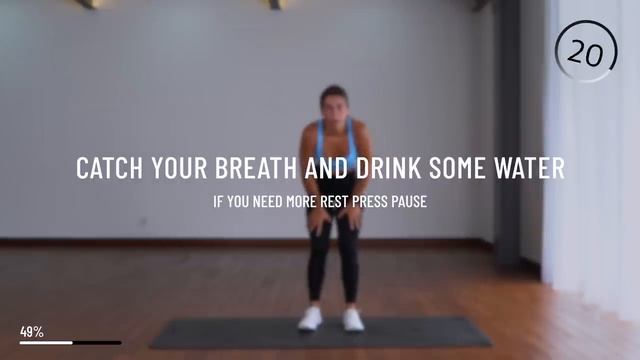 Nobadaddition. 60 Min HIIT Workout For Fat Burn & Cardio At Home - Full Body, No Equipment, No Repea