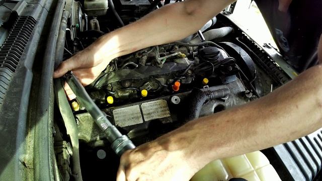 Установка топливных форсунок на Rexton 2.7