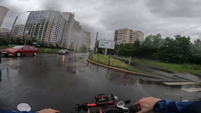 8 июня 2025. Санкт-Петербург. Поездка на электровелосипеде.