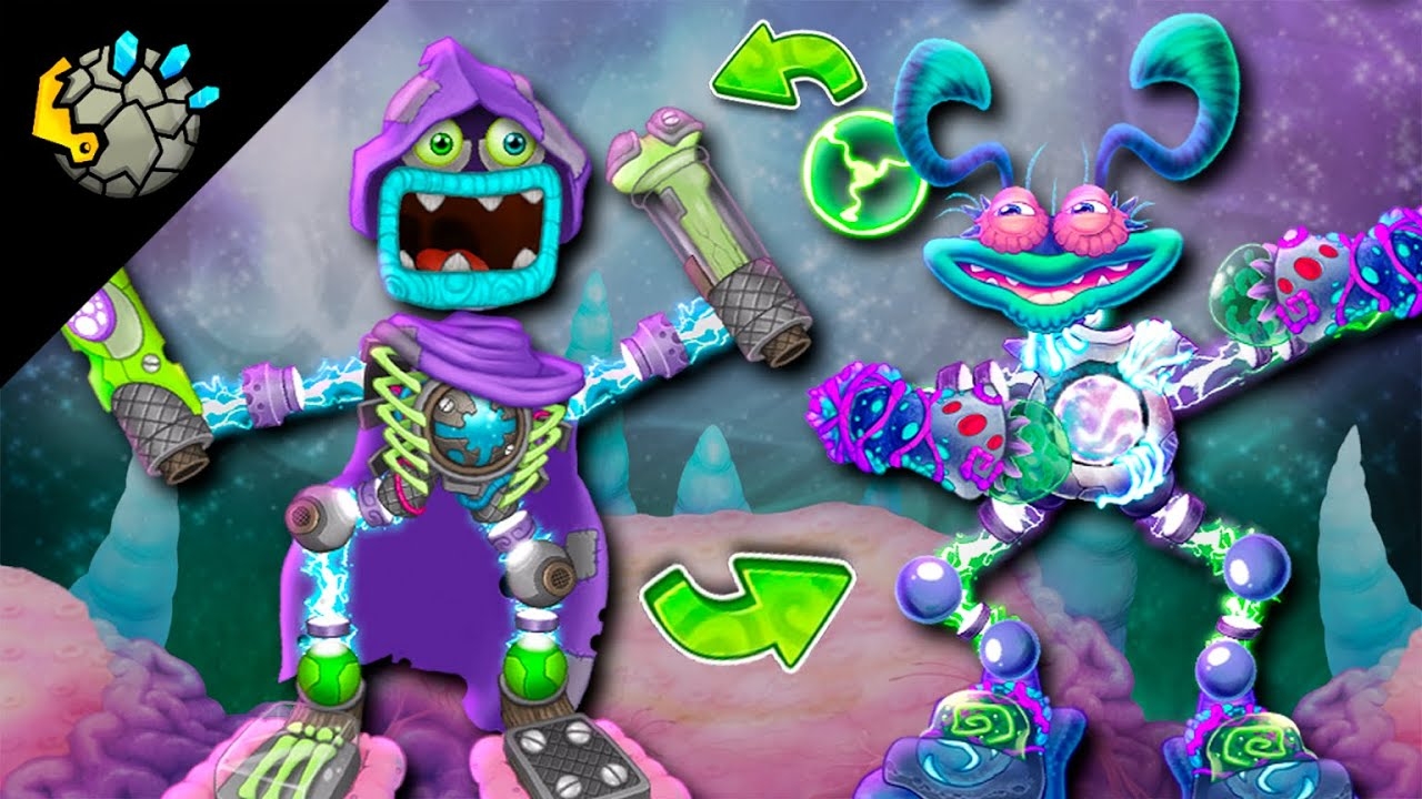 Что Если ФАНМЕЙД И ОФИЦИАЛЬНЫЙ Эпические Коробасы Поменяются Местами (My Singing Monsters, МСМ)