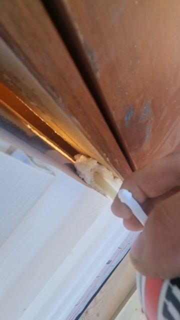 Запилил дверь в баню