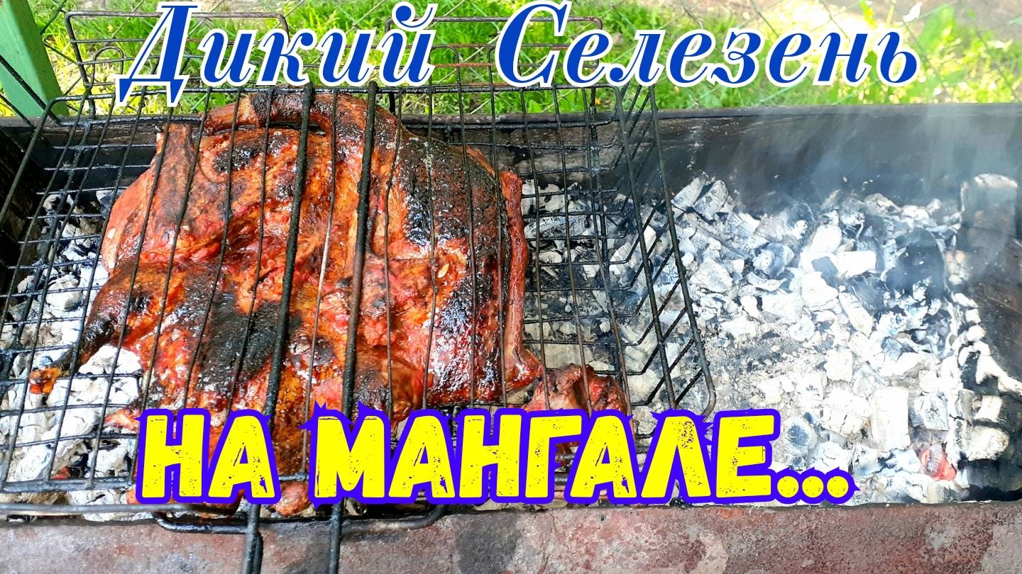 Дикий селезень на углях | Дегустация с батей