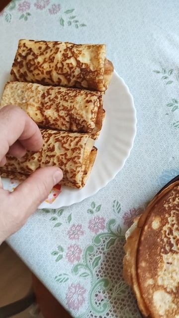 Блинчики тонкие | Рецепт в описании