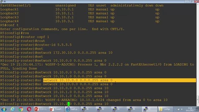 CCNP_Udemy_14_04. LAB - Basic OSPF Configuration