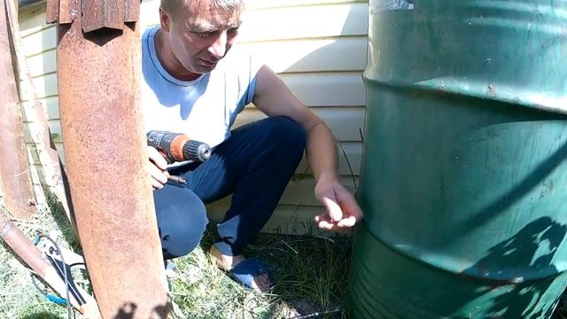 Дырка в бочке. Чем заделать_