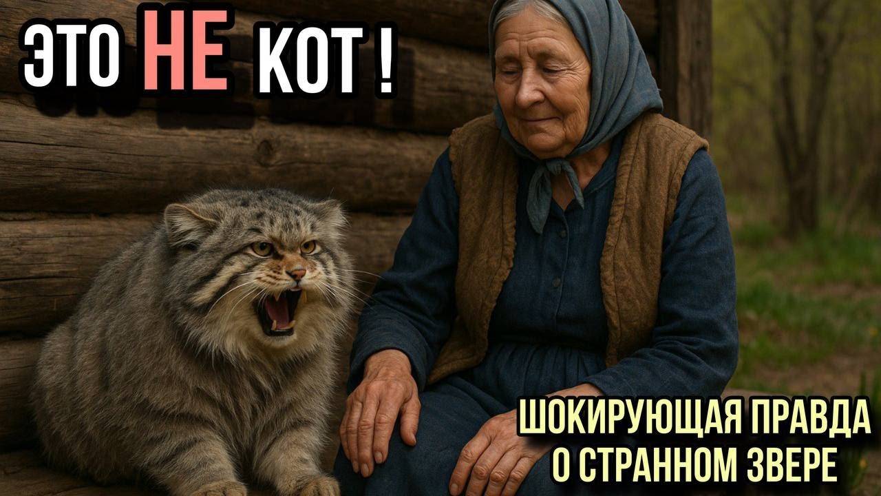 Это НЕ кот! Шокирующая правда о странном звере, который спас старушку