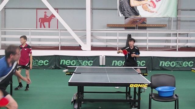 Власов с Балдановым. Разминка 23-й личный турнир Клуба 20 июля 2014