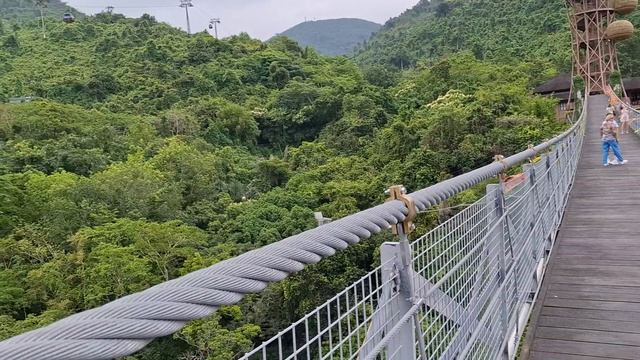 Подвесной мост. Янода. Хайнань. 12.05.2025
