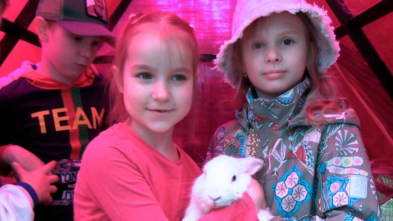 В школьном экопарке