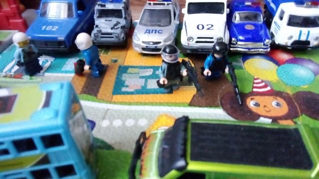 Полицейский участок на моём макете посёлка Калинин. Показал вам что находится внутри участка.