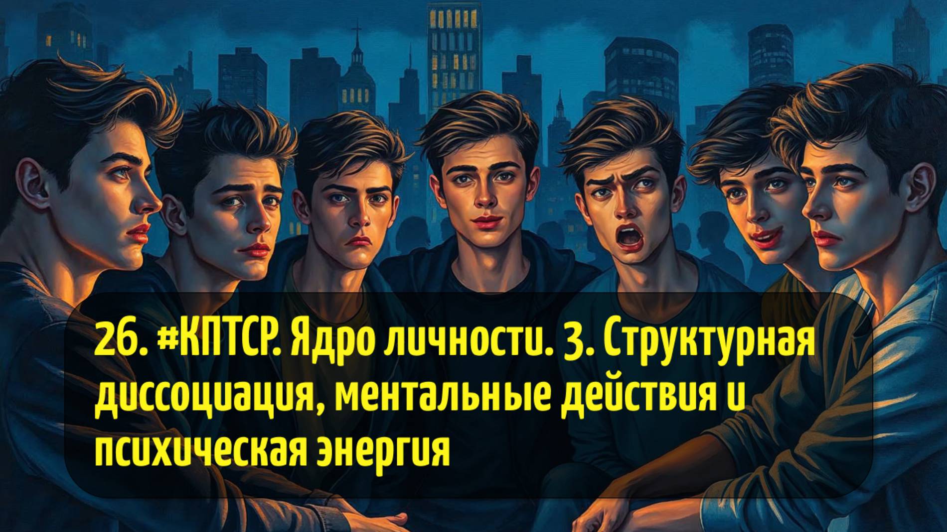 26. #КПТСР. Ядро личности. 3. Структурная диссоциация, ментальные действия и психическая энергия