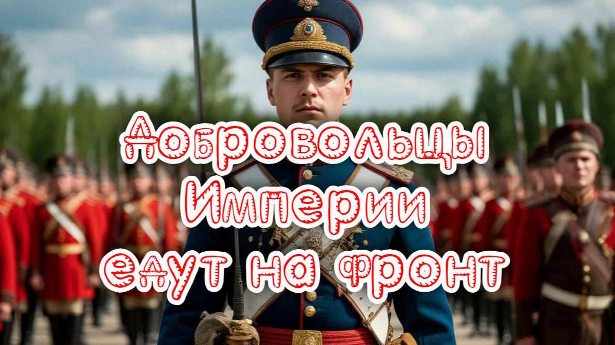 Добровольцы Империи едут на фронт (часть 3)