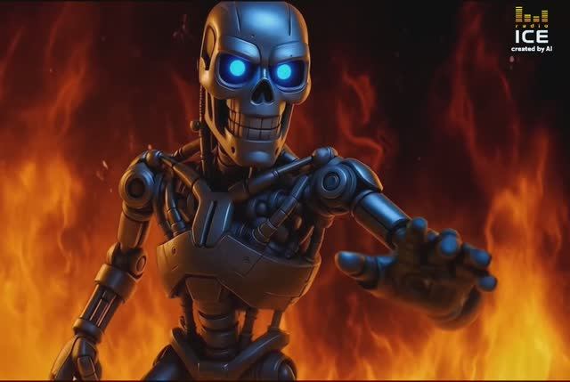 «Терминатор» в стиле студии Pixar.