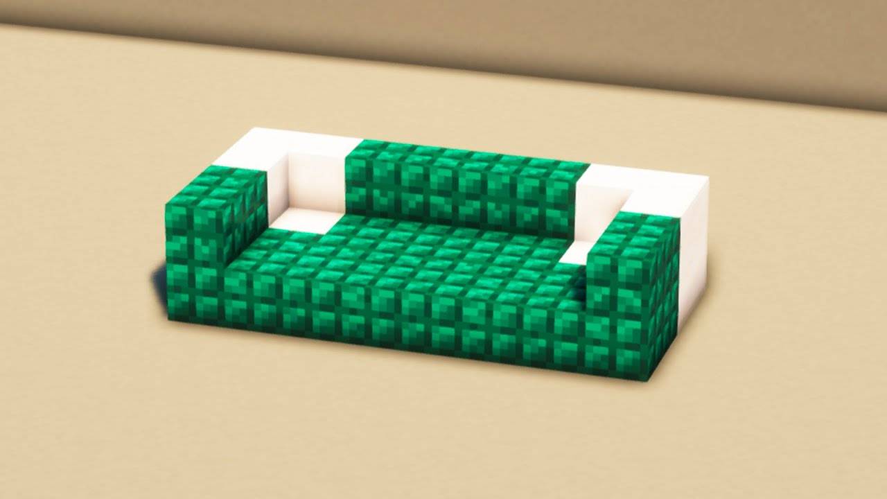 Классный Большой Диван в Майнкрафте