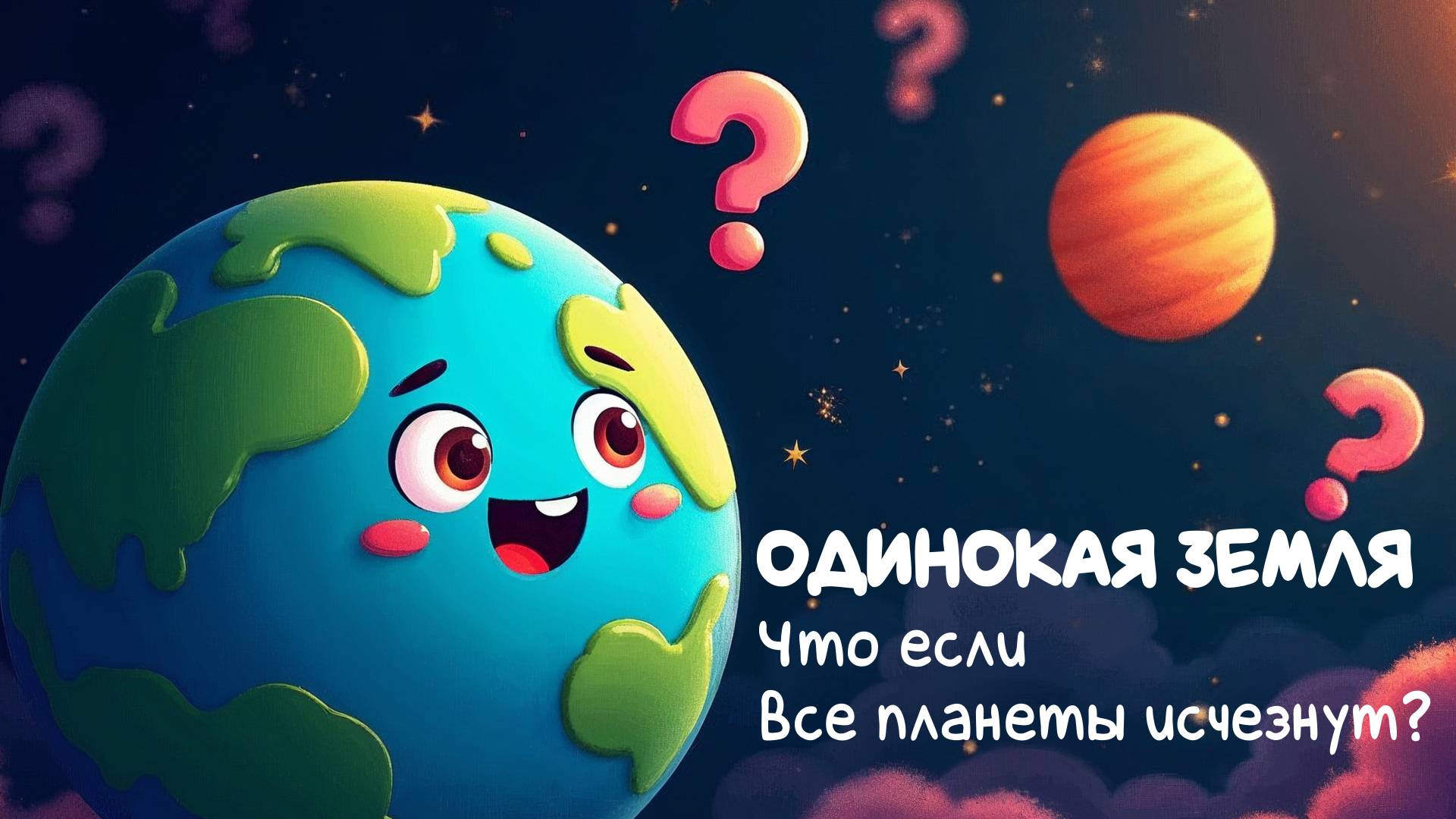 Одинокая Земля 🌍. Что если все планеты ИСЧЕЗНУТ? | Космос для детей