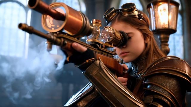 Aesthetics of steampunk women