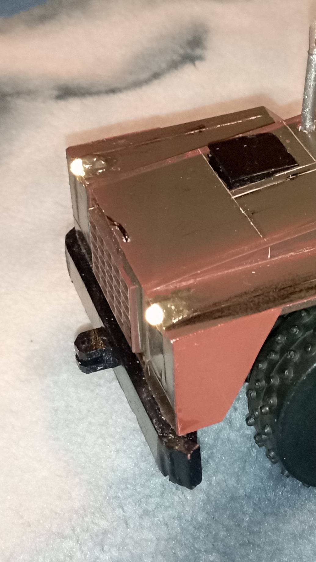 МАЗ 538 1:43. 4х4. Первые шаги. Самоделка.