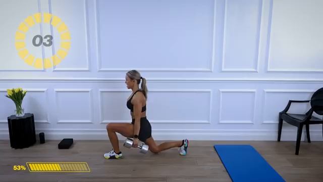 LIFTED Lower Body Workout - Dumbbell Leg Day _ EPIC Endgame Day 7