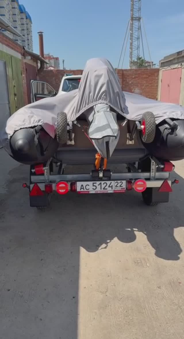 Модернизация прицепа! Замена штатных фар на светодиодные (LED)