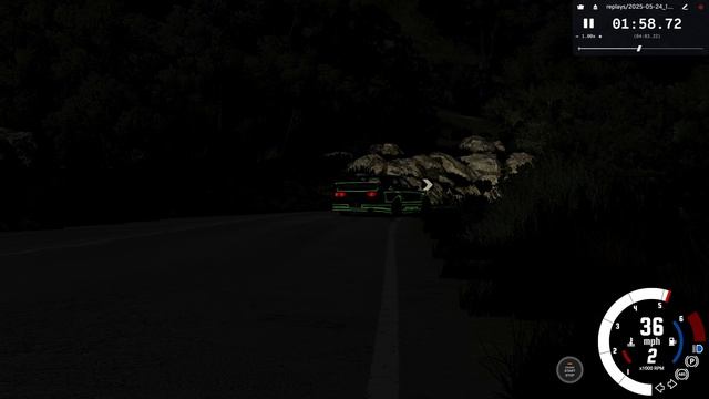 Дрифт в ночное время