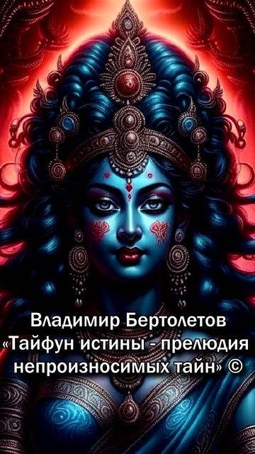 Женщина ШАКТИ__Владимир Бертолетов ″Тайфун истины - прелюдия непроизносимых тайн″