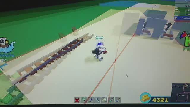 Битва строителя Мёртвые рельсы в роблокс