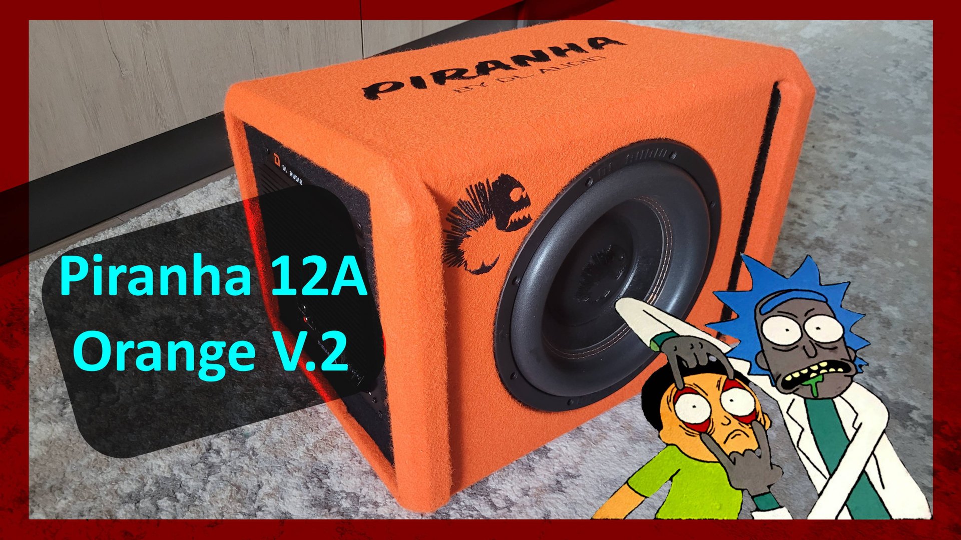 Активный саб DL Audio Piranha 12A V.2 в TEANA L33