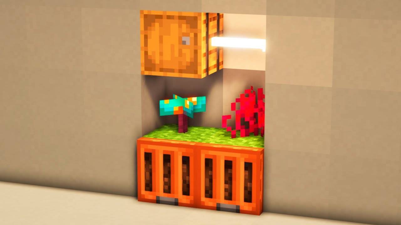 Мини-теплица в Майнкрафте