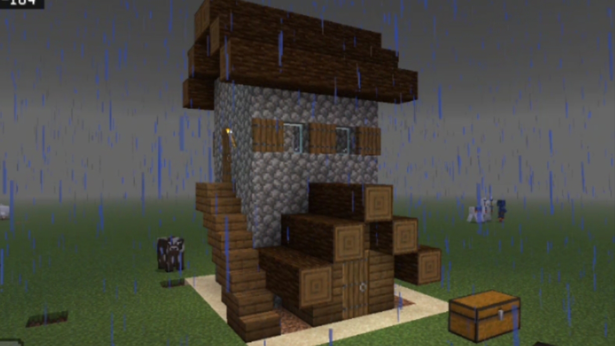 Как построить дом жителя из таёжной деревни с двумя этажами