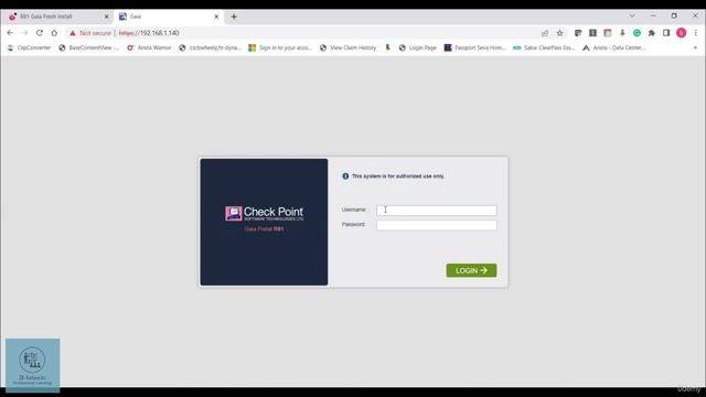 CCSA_Udemy_20_05. Installing Checkpoint Gateway on VMware Workstation
