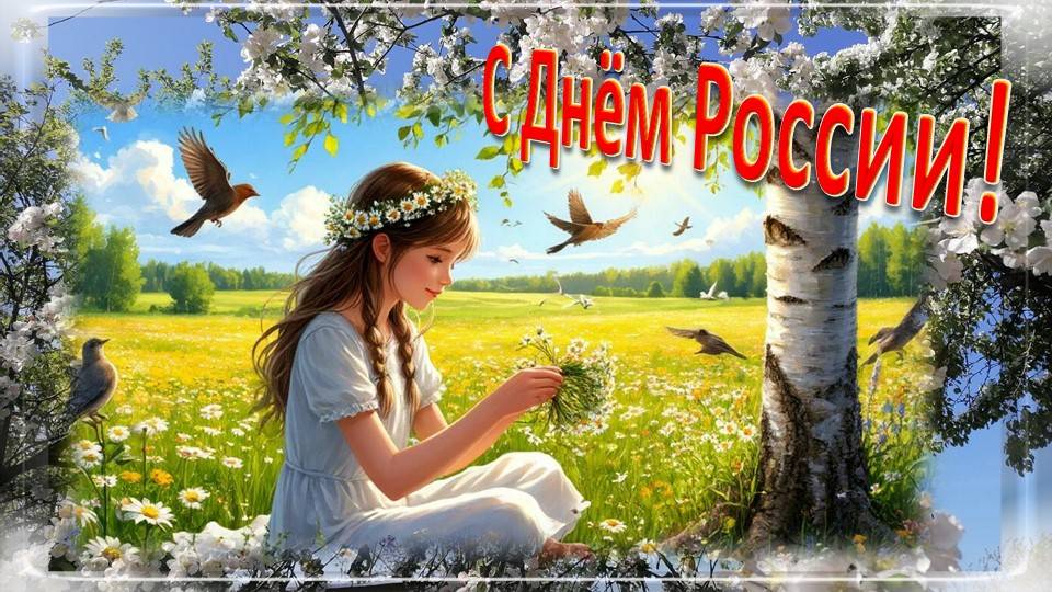 День России видеооткрытка 1