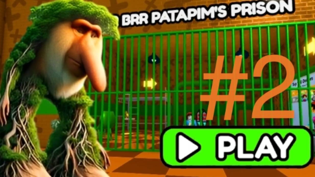 Сбегаю из тюрьмы бр бр потопима в Roblox #2