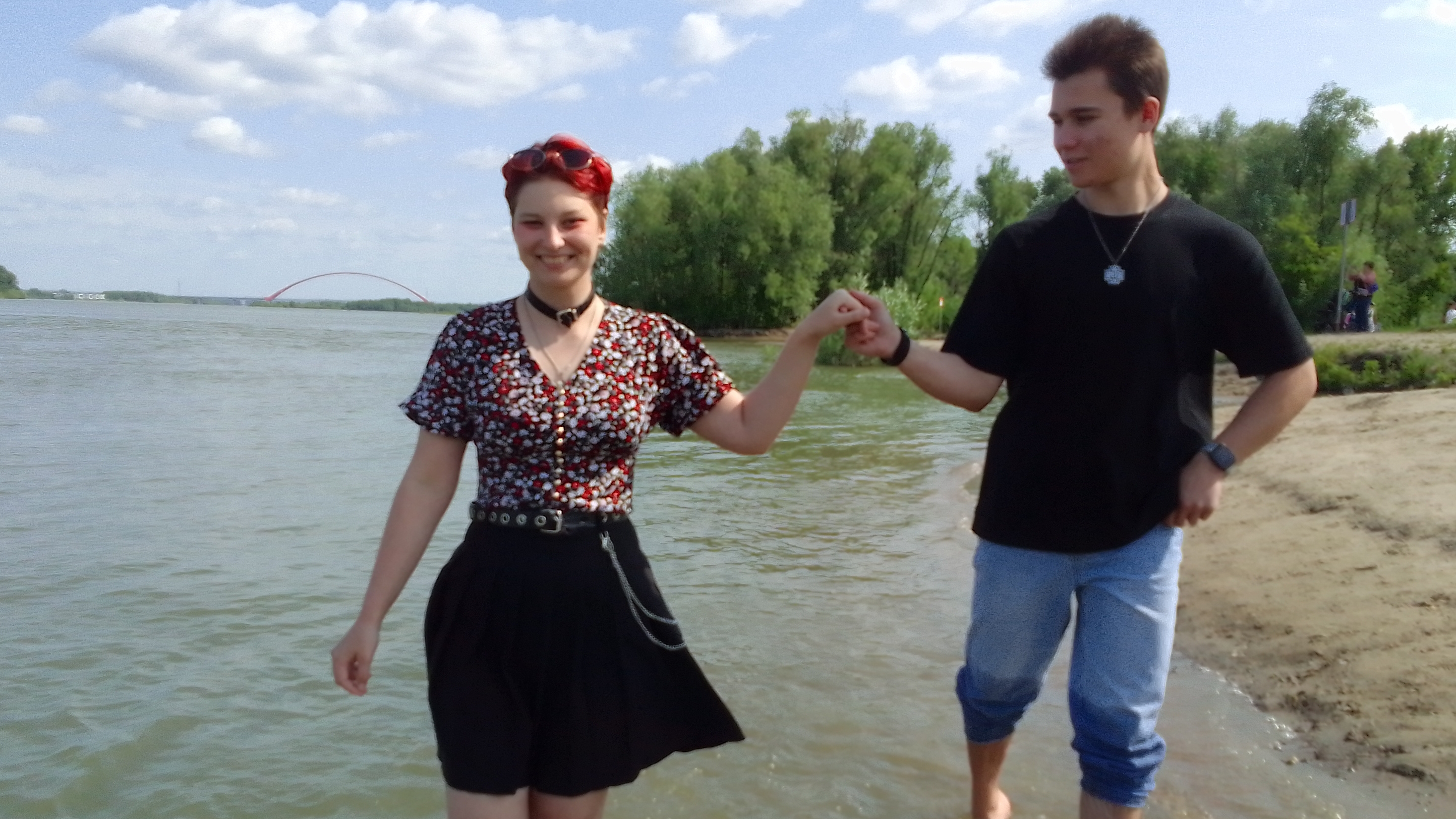 Прогулка по воде/р. Обь/ Парк Сибирь Арена/ Новосибирск июнь 2025☺️❤️👍