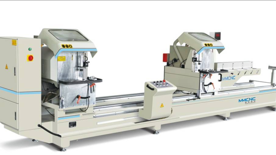 Полуавтоматическая 2-головая пила LJZ2Х-500х4200