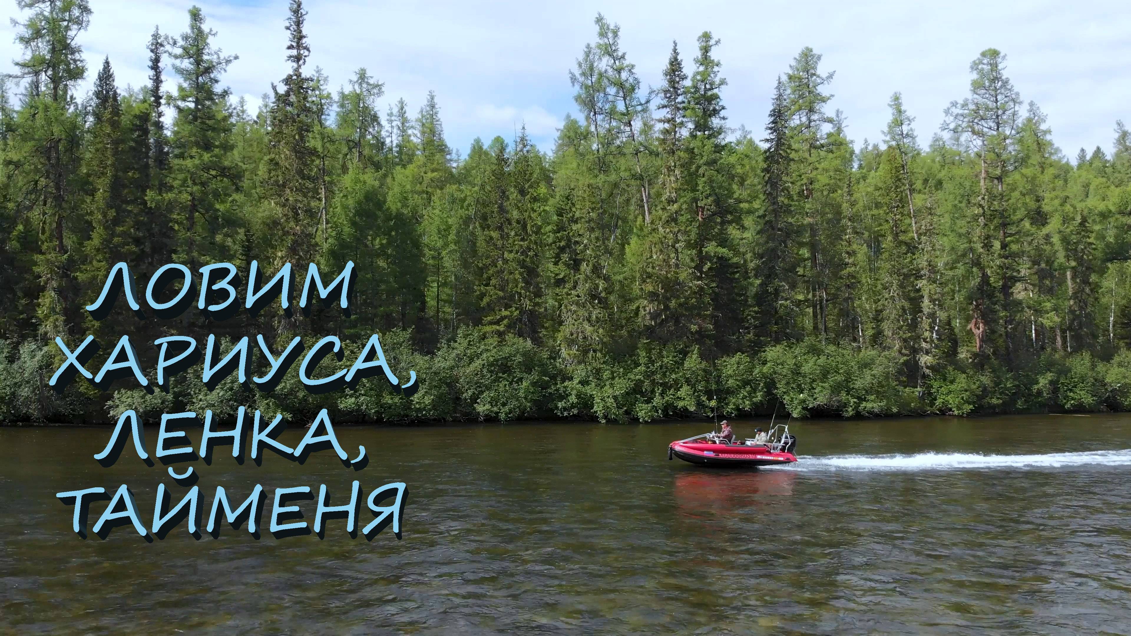 ВВЕРХ ПО БОЛЬШОМУ ЕНИСЕЮ | РЫБАЛКА НА ЛЮБОЙ ВКУС...