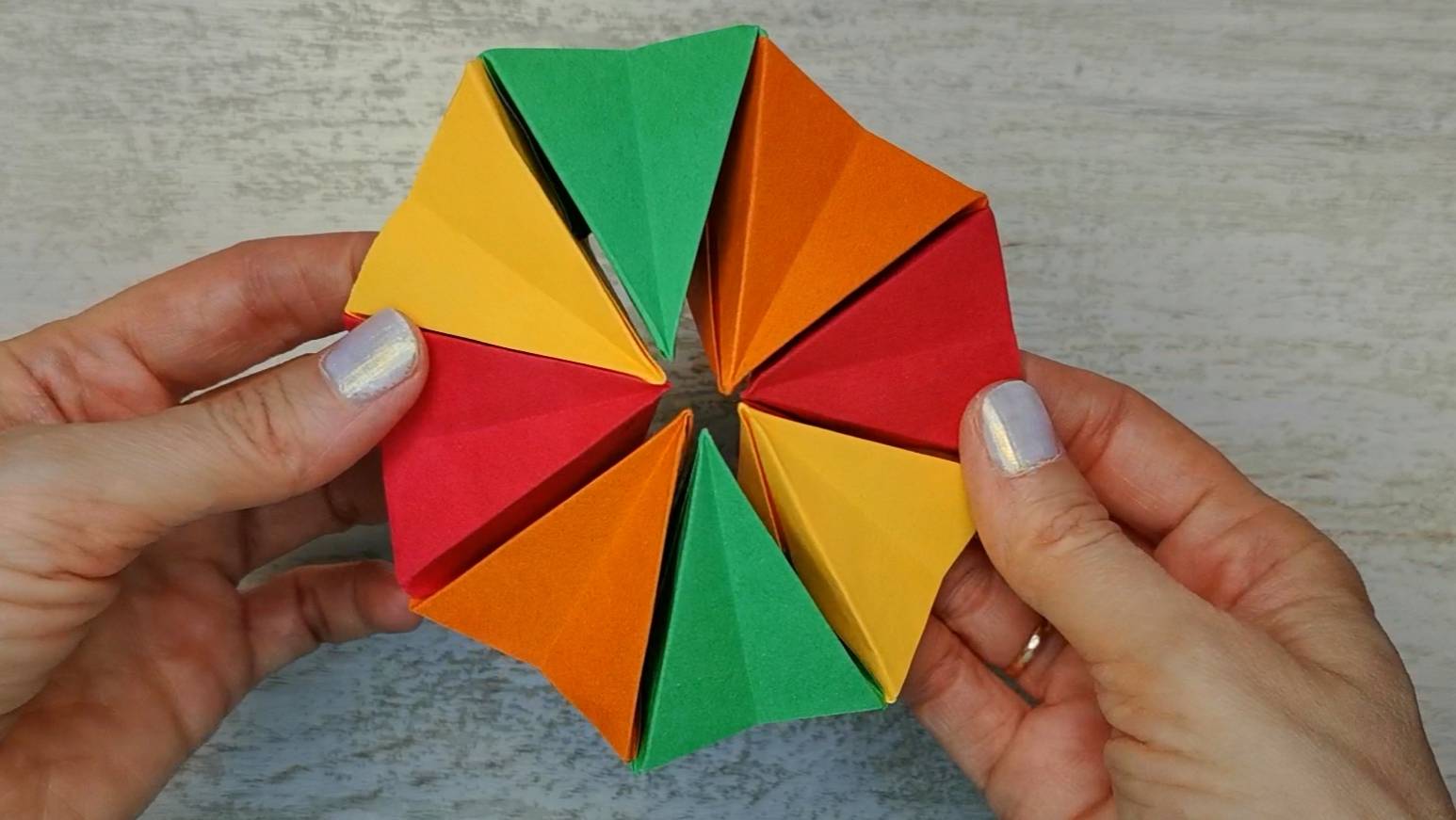 Как сделать антистресс трансформер из бумаги