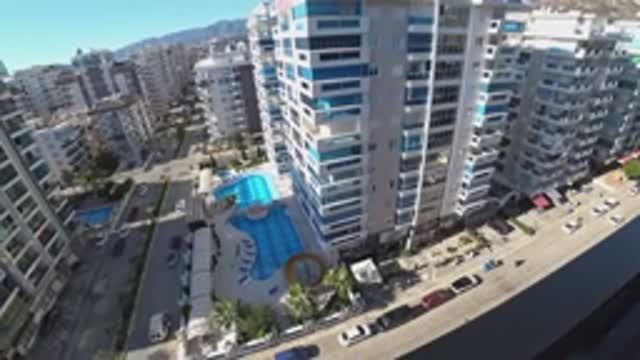 Приехали в Турцию (Алания) и заселились. Территория вокруг апартаментов