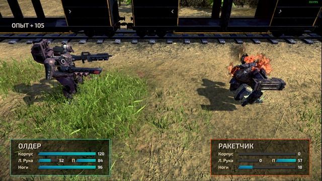 Front Mission 1st Remake_016{O.C.U}_Миссия 12 - Бей и беги