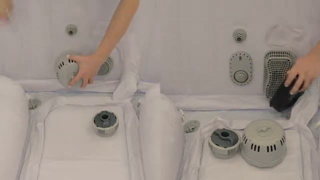 Надувная джакузи Bestway LAY-Z-SPA® LED-Whirlpool Hollywood AirJet™ Ø 196 x 66 см, артикул 60059