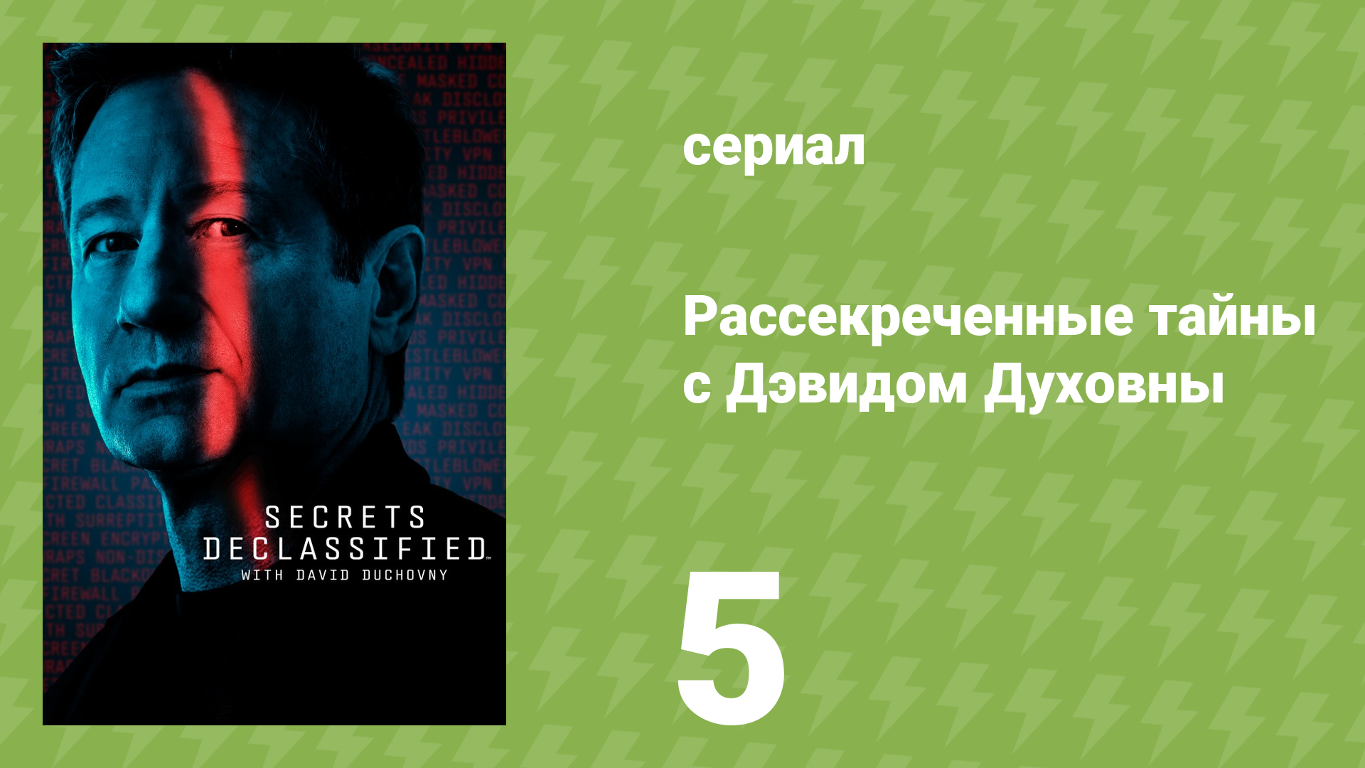 Рассекреченные тайны с Дэвидом Духовны 5 серия «Игры разума» (документальный сериал, 2025)