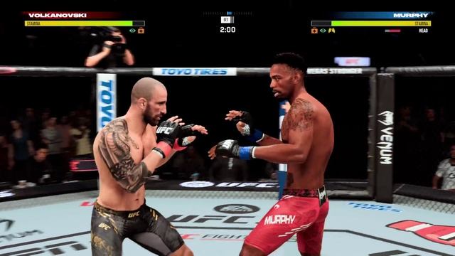 Онлайн UFC 5 с дикими комментами! Алекс Волкановски против Алекса Мерфи крутой нокаут!