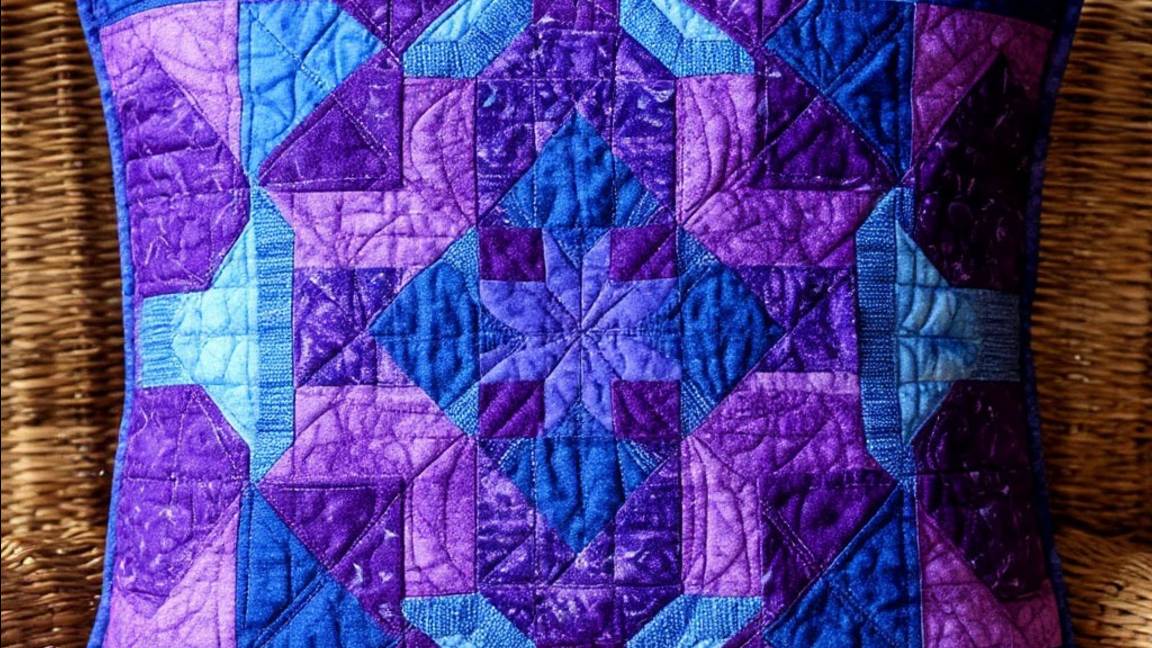 Very Peri — модный оттенок года в лоскутном шитье! 💜✨ Фиолетово-синие шедевры