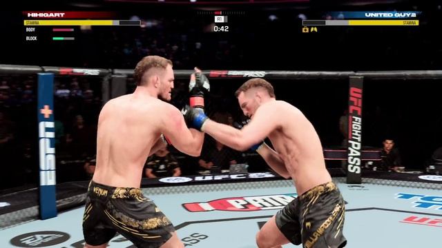 Джек Делла Маддалена бьётся с близнецом!! Рейтинговые бои в UFC5 онлайн с дикими комментами!